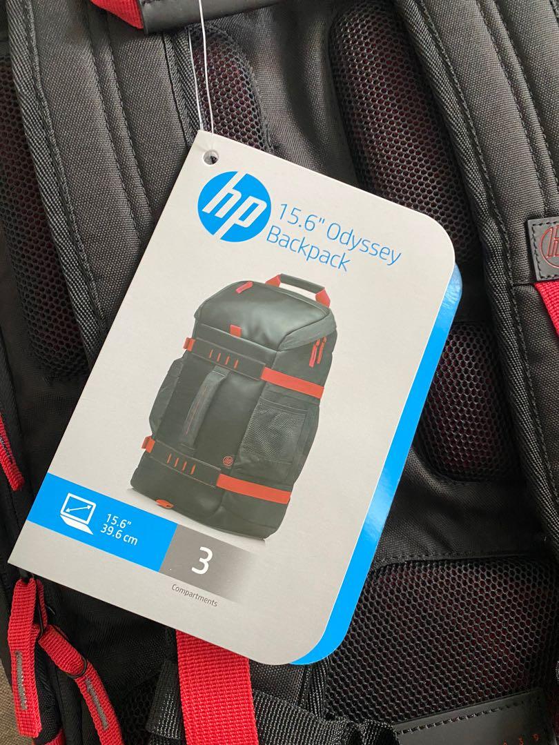 HP Omen 15.6” Odyssey Backpack, Men's Fashion, Bags, Backpacks on Carousell