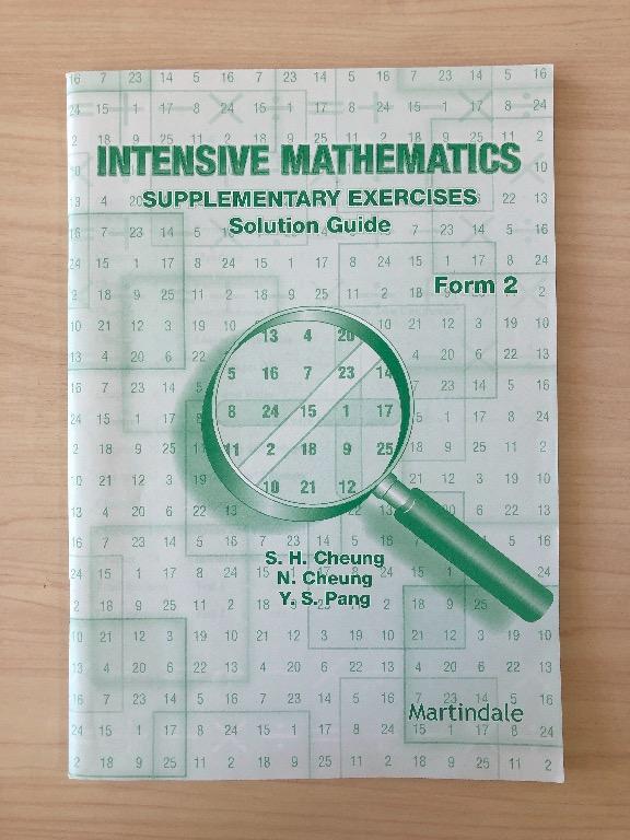 Intensive Mathematics Exercise (with Solution Guide), 興趣及遊戲, 書本 & 文具 ...