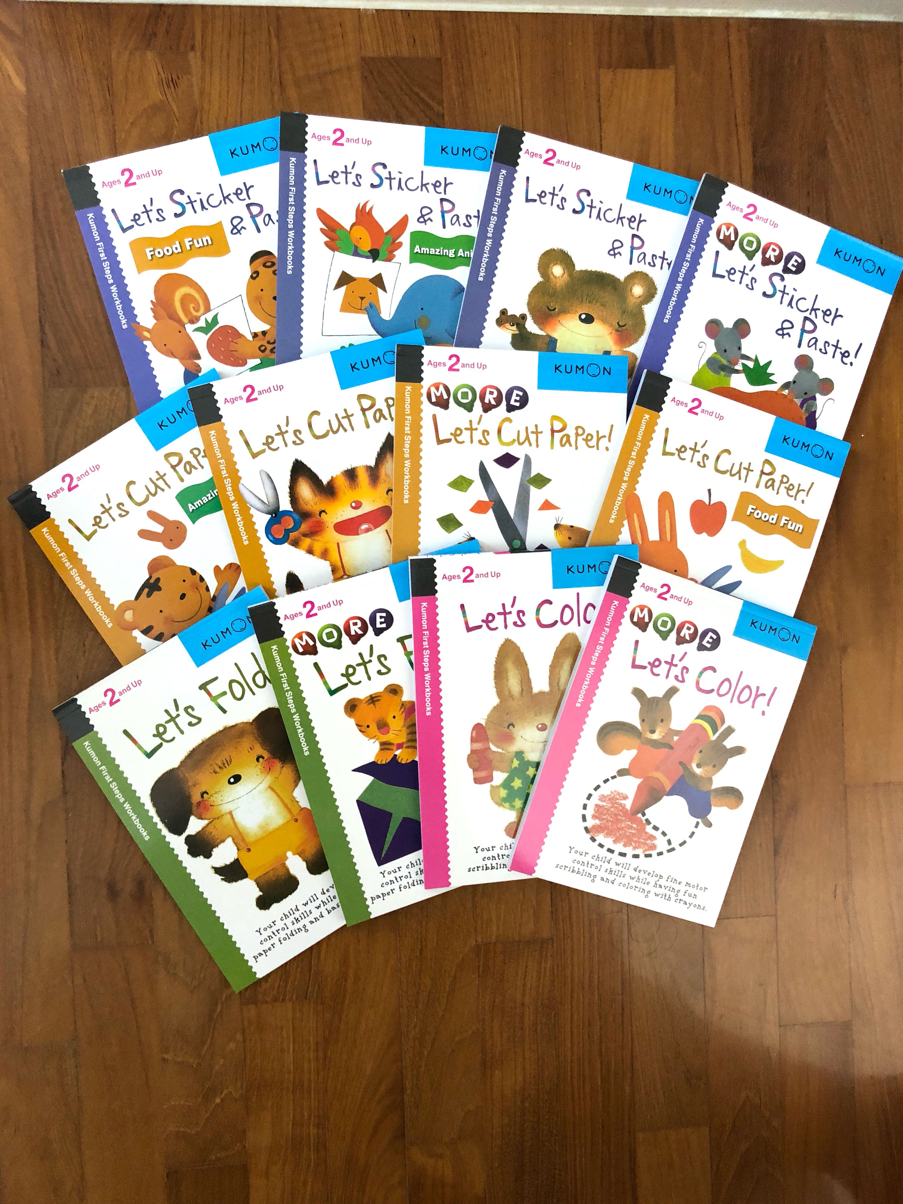 Kumon First Steps Workbooks (12 Title Books to choose) - Let’s Colour ...