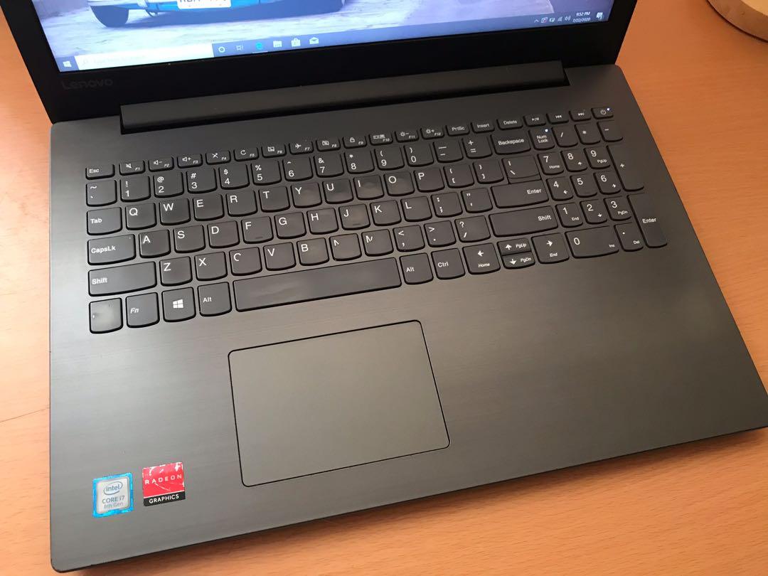 Lenovo ideaPad 81DE i7 Coffeelake 8th gen 8GB ram 256GB SSD 2GB VRam ...