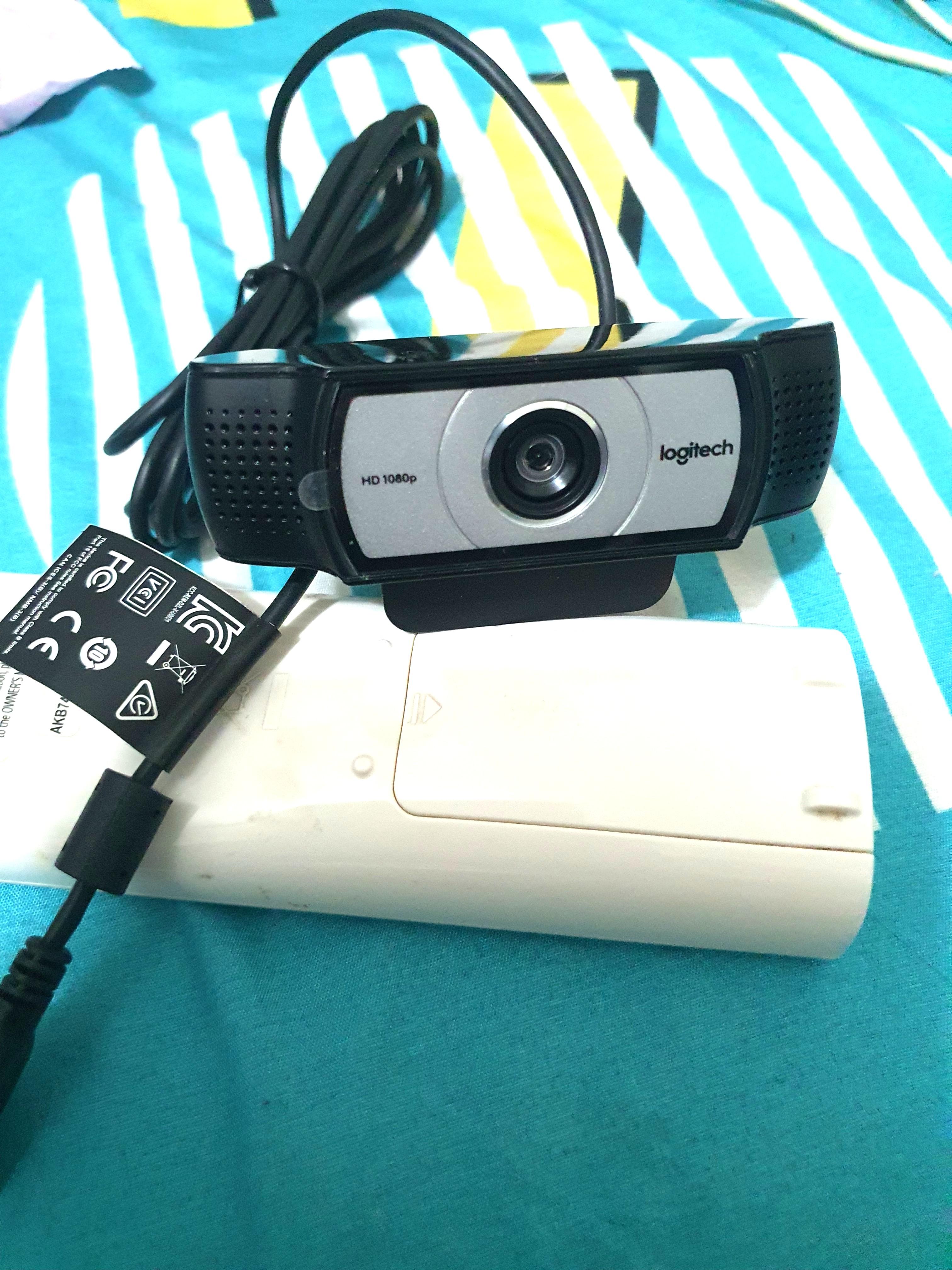 Logitech C930 1080P Hd Video Webcam, Photography, Cameras on Carousell