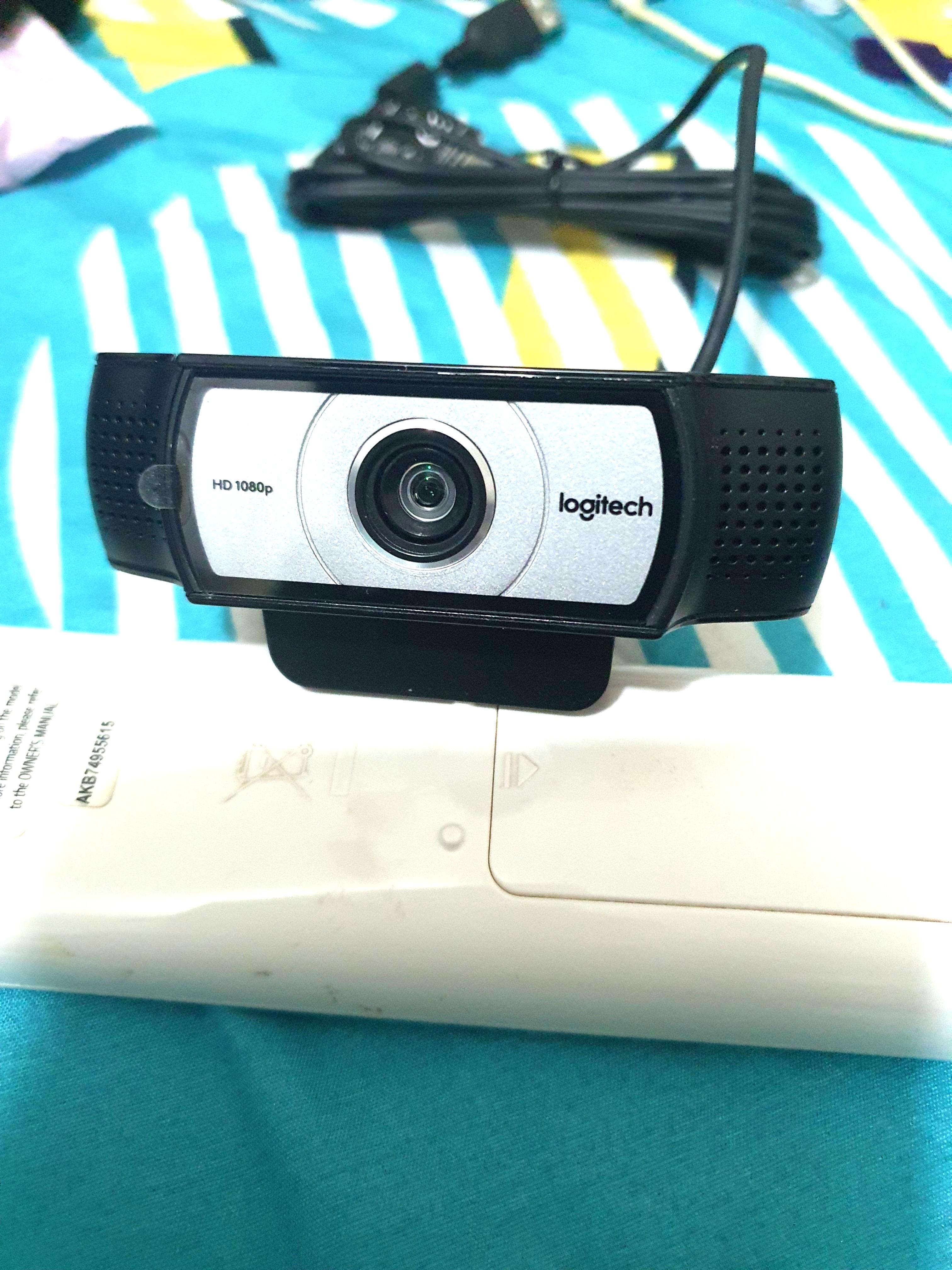 Logitech C930 1080P Hd Video Webcam, Photography, Cameras on Carousell