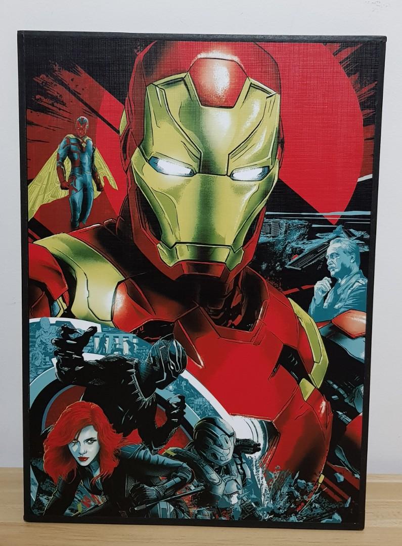 Marvel Idol Ido Wall Print Set with Frame, Hobbies & Toys, Stationery ...