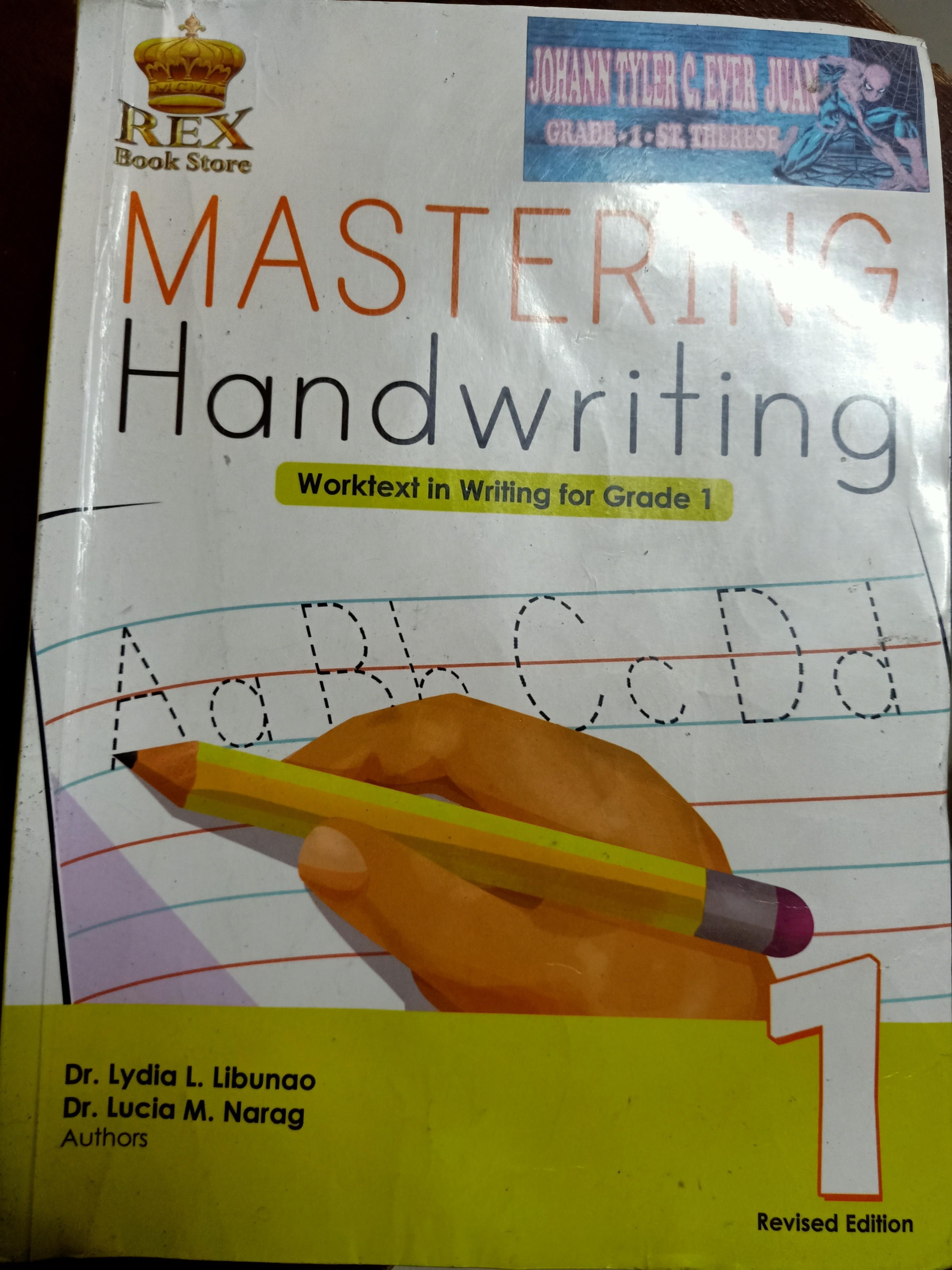 Mastering Handwriting 1, Hobbies & Toys, Books & Magazines, Assessment ...