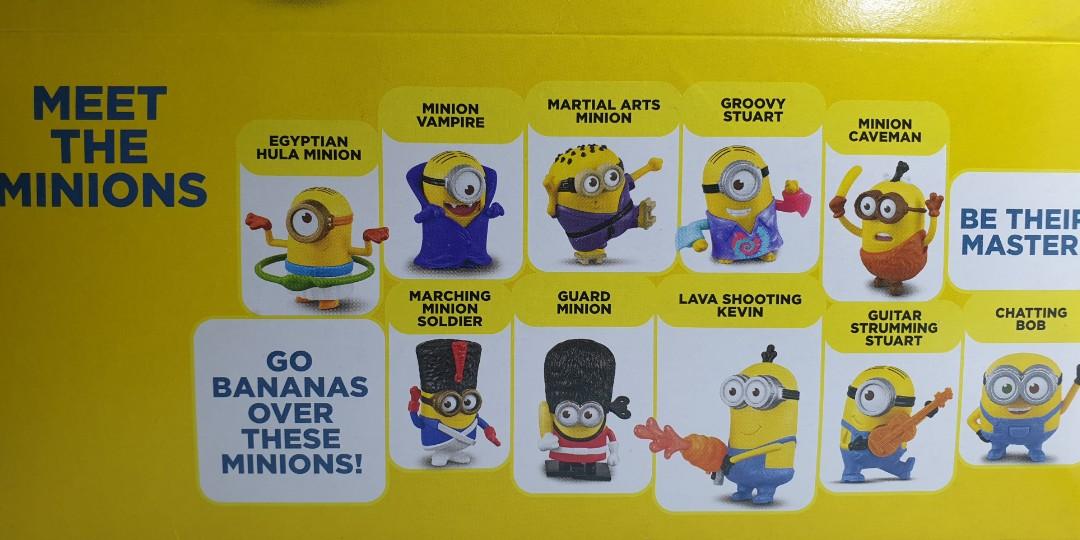 MCDO happy meal (Minions), Hobbies & Toys, Toys & Games on Carousell