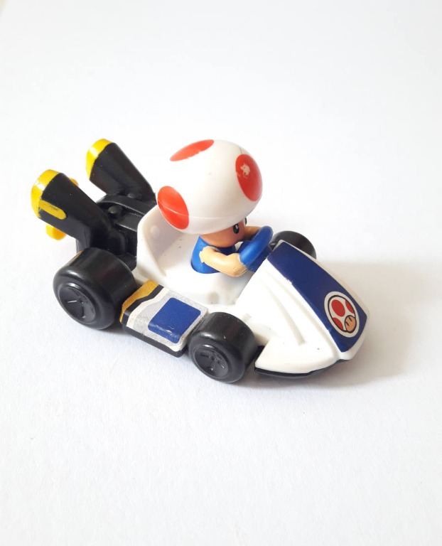 Mcdonalds Mcdo Happy Meal Car Mushroom Super Mario Brothers Collectible ...