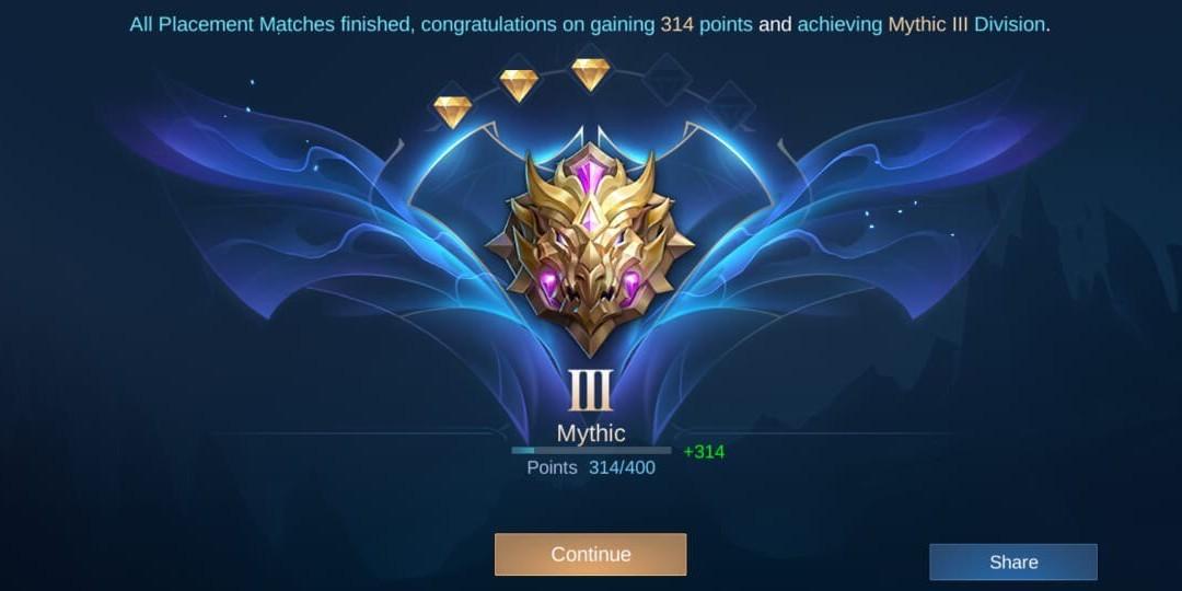 Mobile Legends Rank Supreme MMR MCL Boost, Video Gaming, Gaming ...