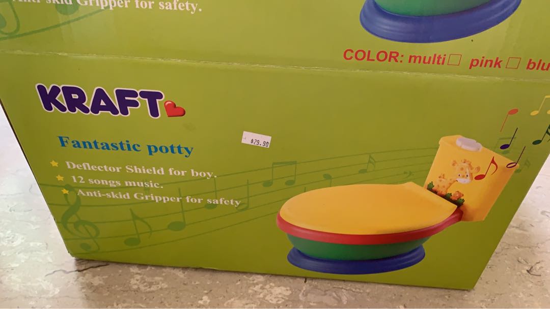Musical potty, Babies & Kids, Infant Playtime on Carousell
