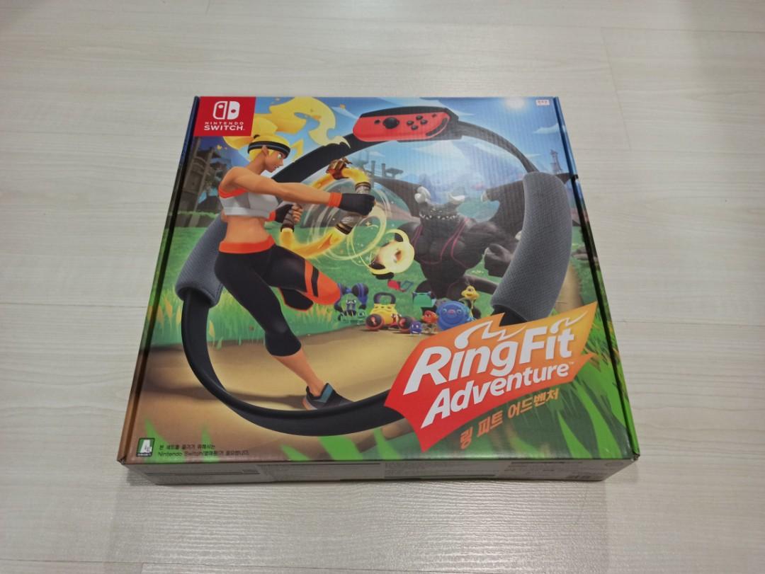 Nintendo Switch Ring Fit Adventure, Video Gaming, Video Game Consoles ...