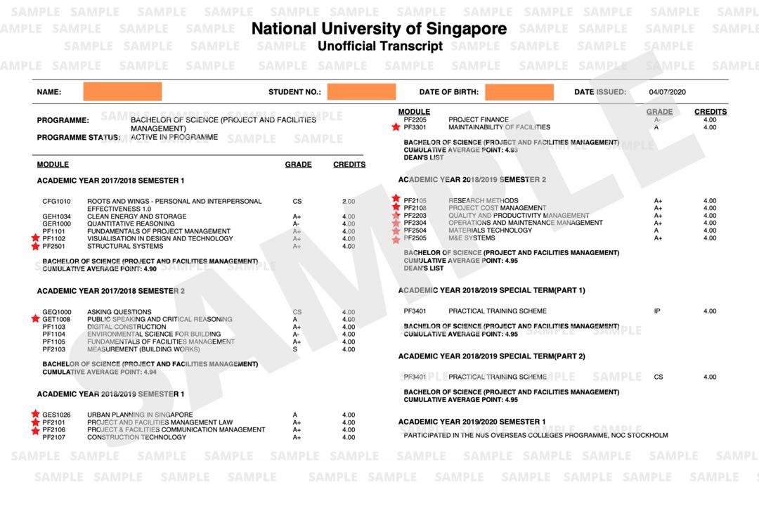 NUS PFM Notes PF1102 PF1106 PF1107 PF2101 GET1008 GEM2027 GES1026 ...