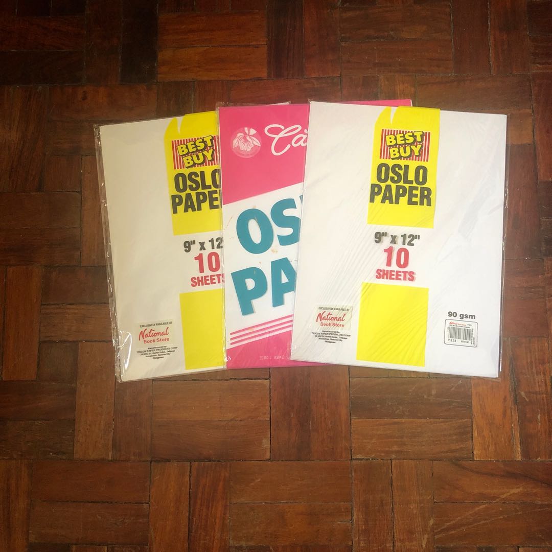 OSLO PAPER, Hobbies & Toys, Stationary & Craft, Craft Supplies & Tools ...