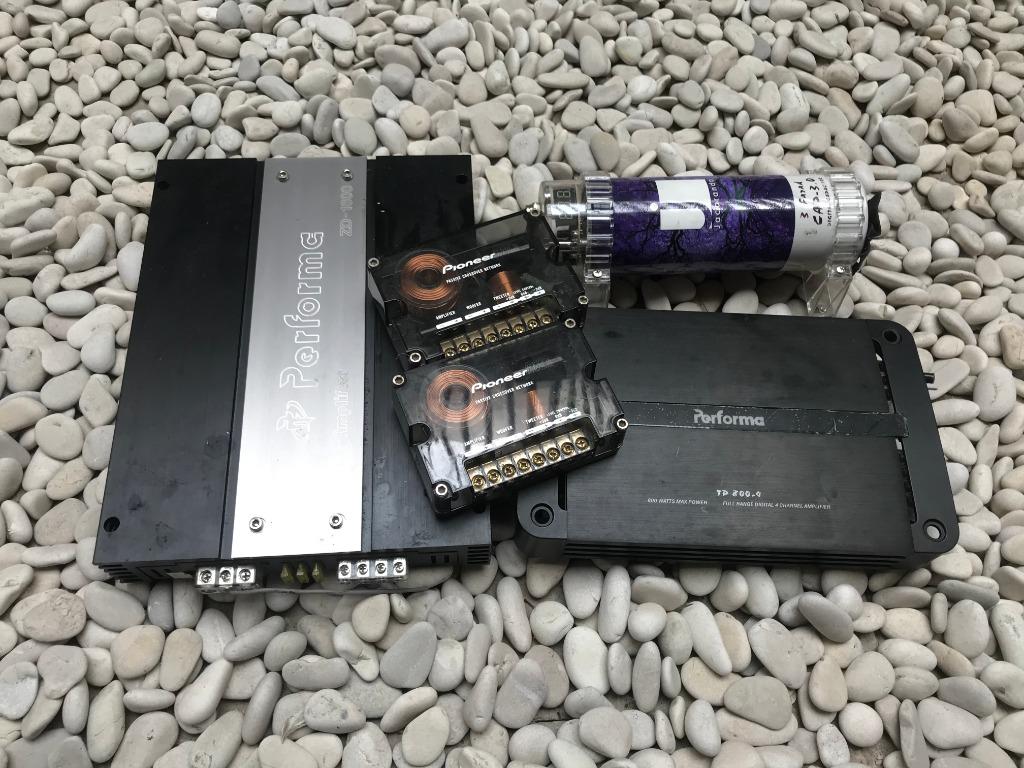 PERFORMA TP 800.4 FULL RANGE DIGITAL - PIONEER PASSIVE CROSSOVER ...