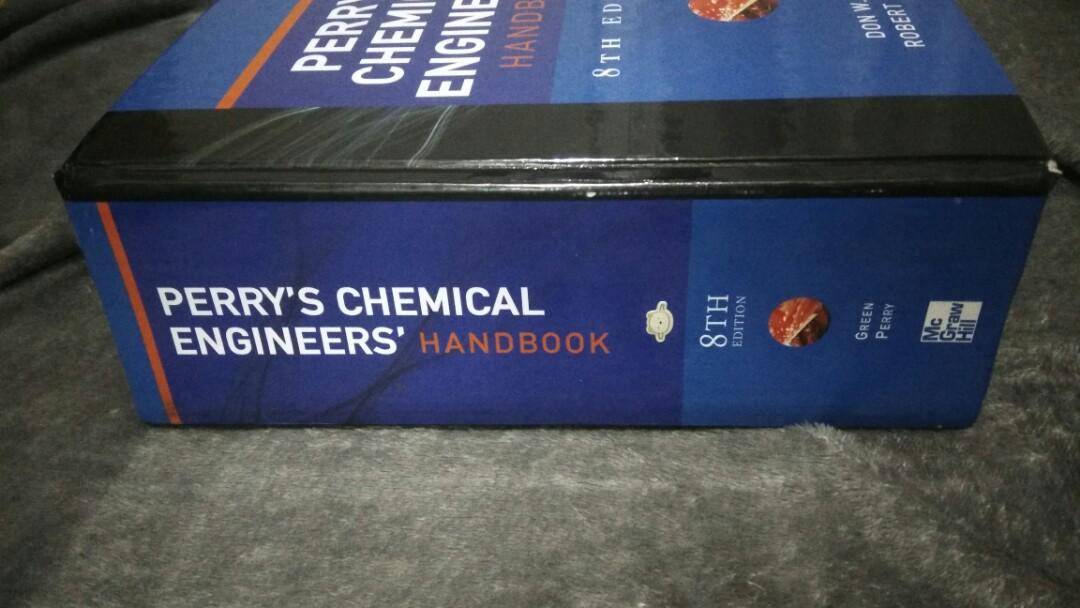 Perry's Chemical Engineering Handbook - 8th Edition, Hobbies & Toys ...