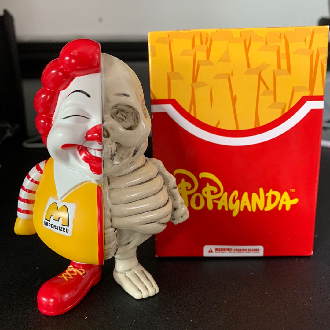 Propaganda MC Supersized Mini- SFBI/Ron English, Hobbies & Toys, Toys ...