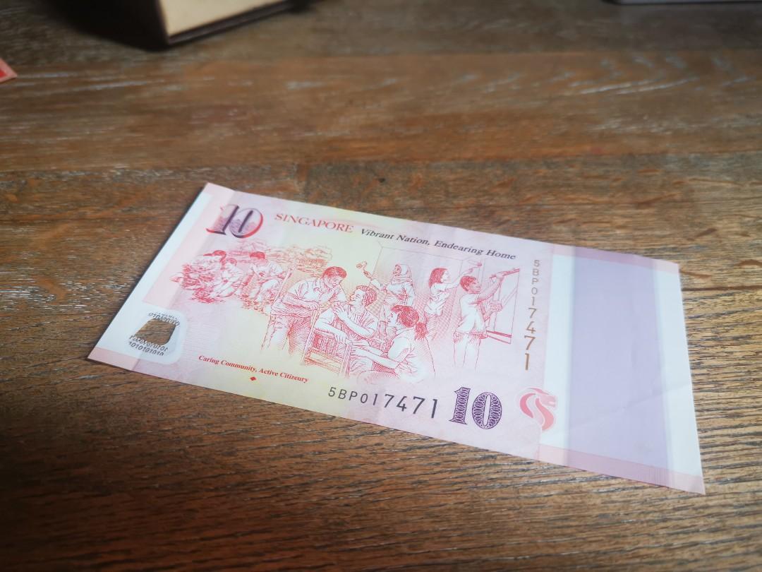 Rare Singapore $10 SG50 Commemorative Note, Hobbies & Toys, Memorabilia ...