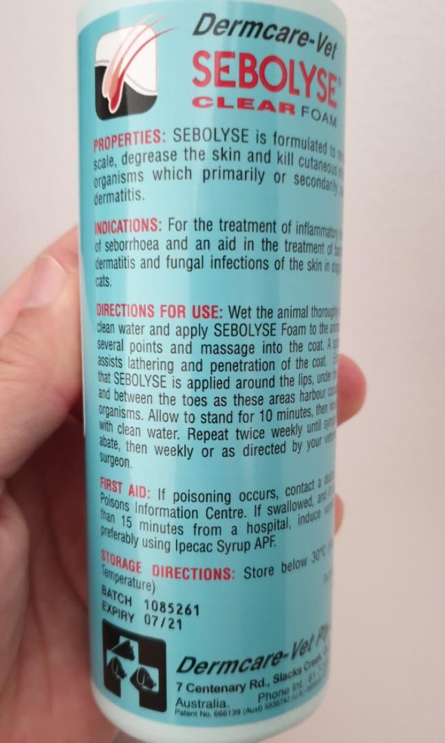 Sebolyse Shampoo 250ml - Treatment for fungal and inflammatory ...