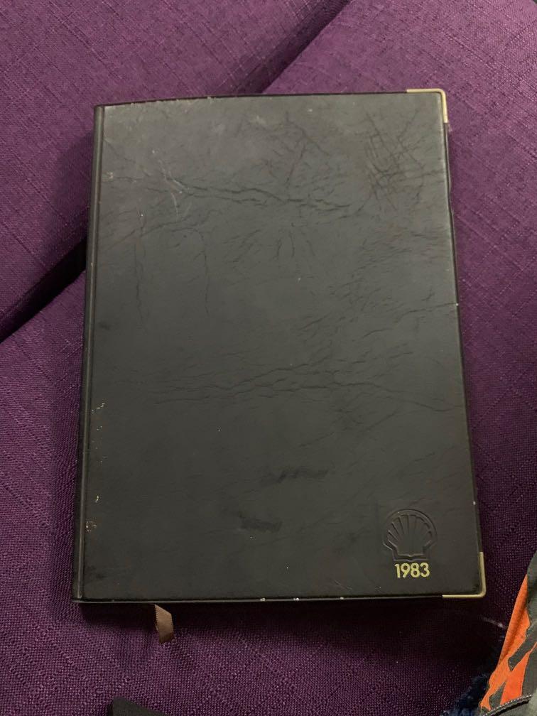 Shell diary book 1983 vintage, Hobbies & Toys, Collectibles ...