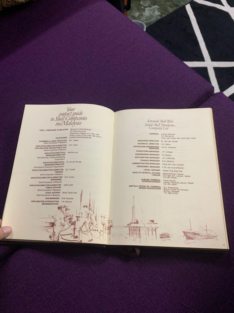 Shell diary book 1983 vintage, Hobbies & Toys, Collectibles ...