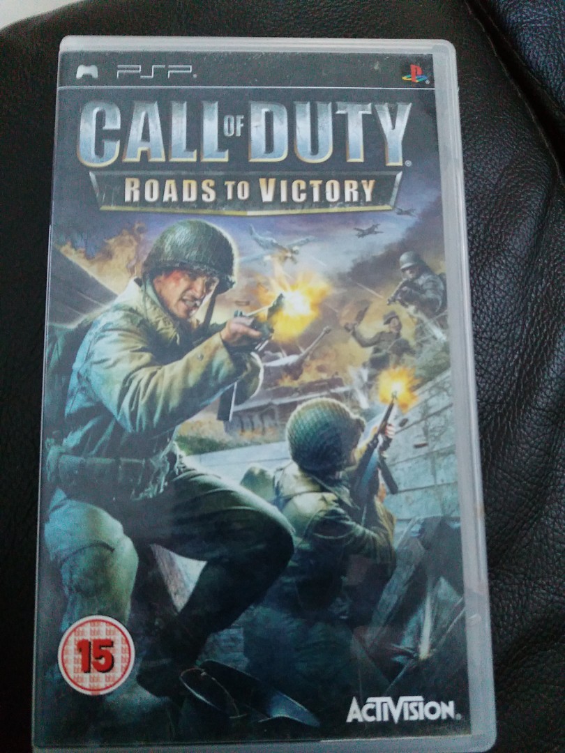 Sony PSP Call of duty Roads to victory, 電子遊戲, 電子遊戲, PlayStation - Carousell