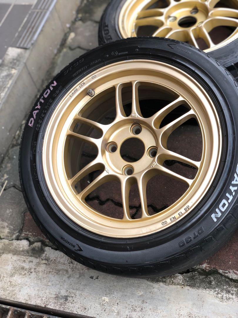 sport Rim Enkei RPF1 15 pcd100, Auto Accessories on Carousell