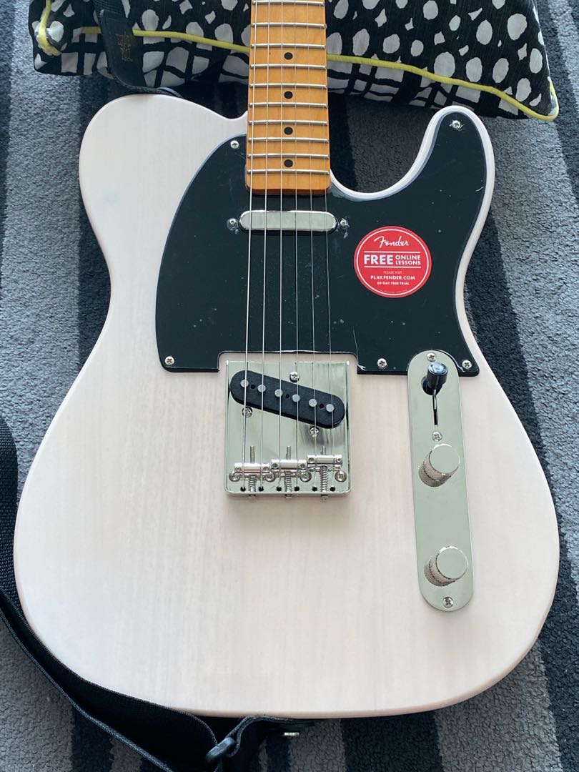 Squier CV 50s telecaster, Music & Media, Music Instruments on Carousell
