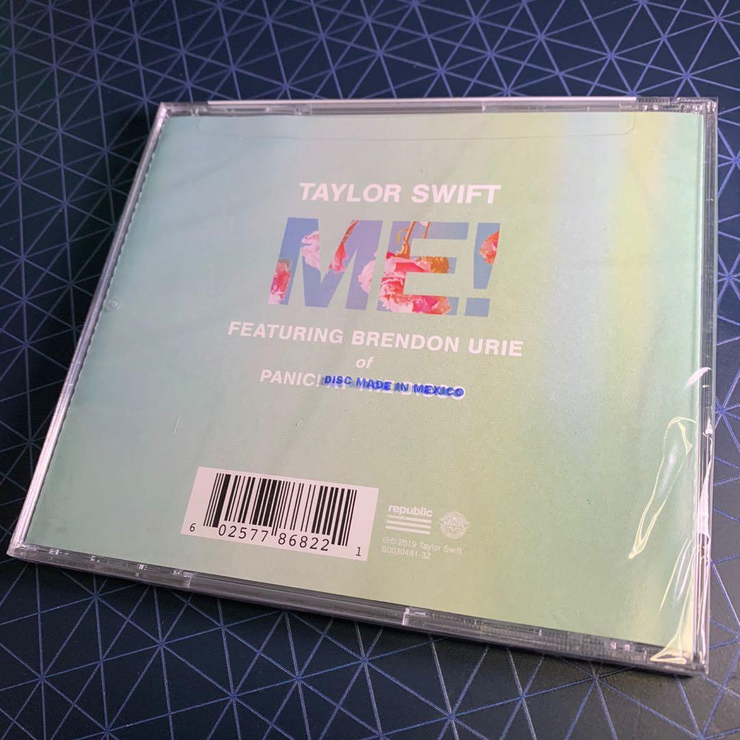 Taylor Swift Me! Limited Edition CD Single, Hobbies & Toys, Music ...