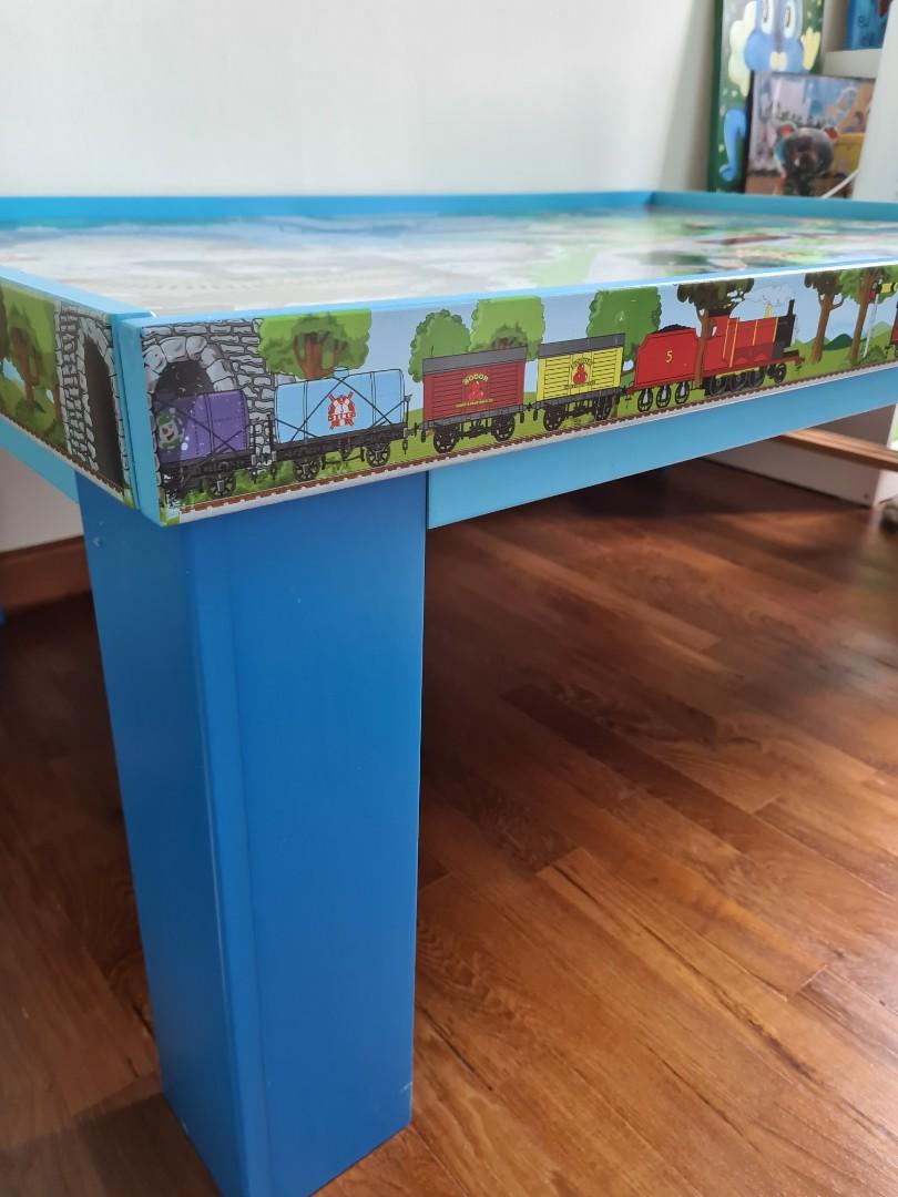 Thomas and Friends Wooden Train table, Hobbies & Toys, Toys & Games on ...