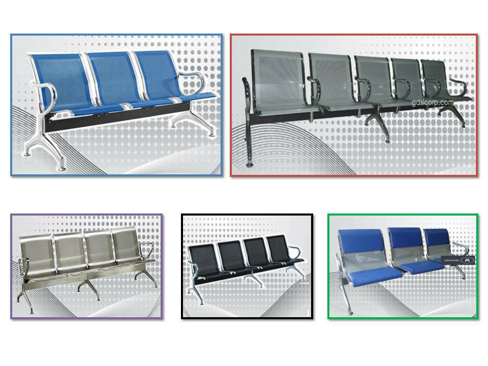 Three Seater Gang Chair - Office Furniture, Furniture & Home Living ...