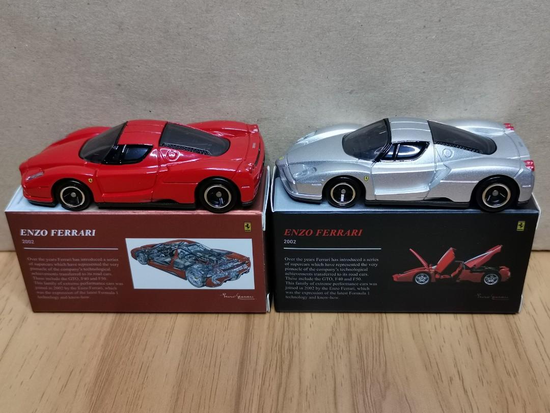 Tomica #11 Enzo Ferrari Set (Red & Silver), Hobbies & Toys, Toys ...