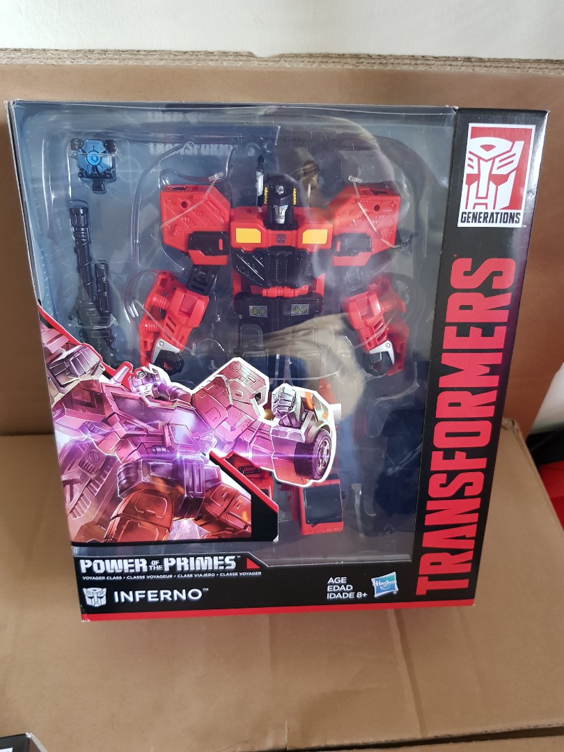 Transformers Generations Power of the Primes Inferno Voyager Action ...