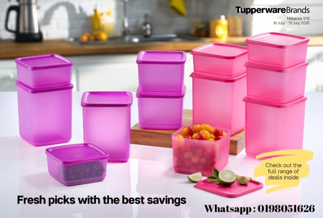 Tupperware So Fresh Set, Furniture & Home Living, Kitchenware ...