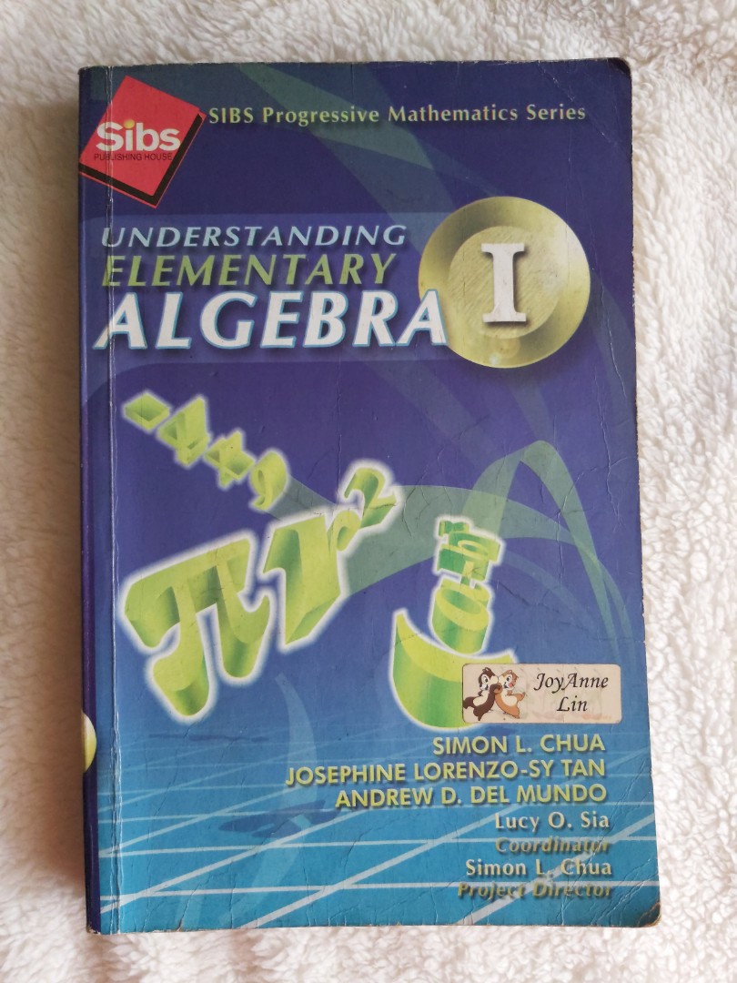 Understanding Elementary Algebra 1 Junior High School Book JHS books ...