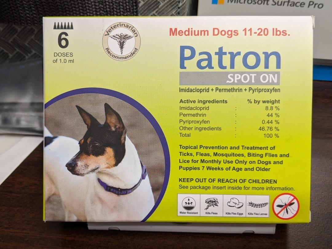 Vetbiochem Patron SPOT ON, Pet Supplies, Homes & Other Pet Accessories ...