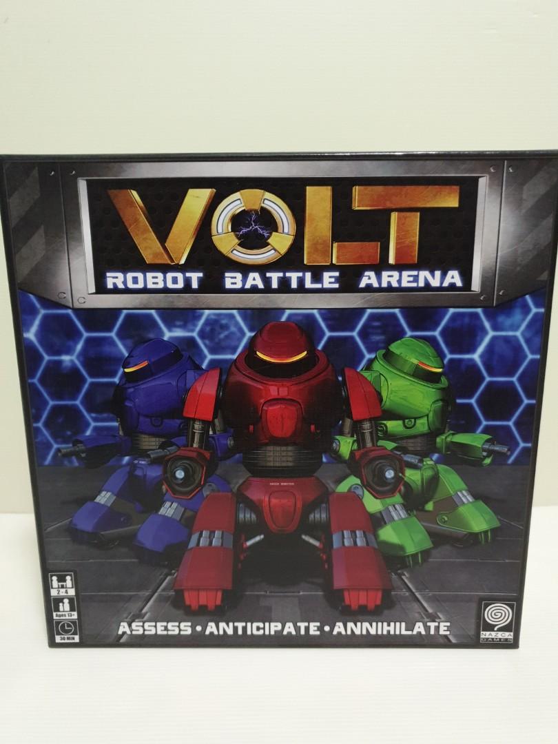 Volt: Robot Battle Arena board game, Toys & Games, Board Games & Cards ...