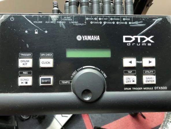 Yamaha DTX500 module. Electronic/Electric Drum Kit., Hobbies & Toys ...