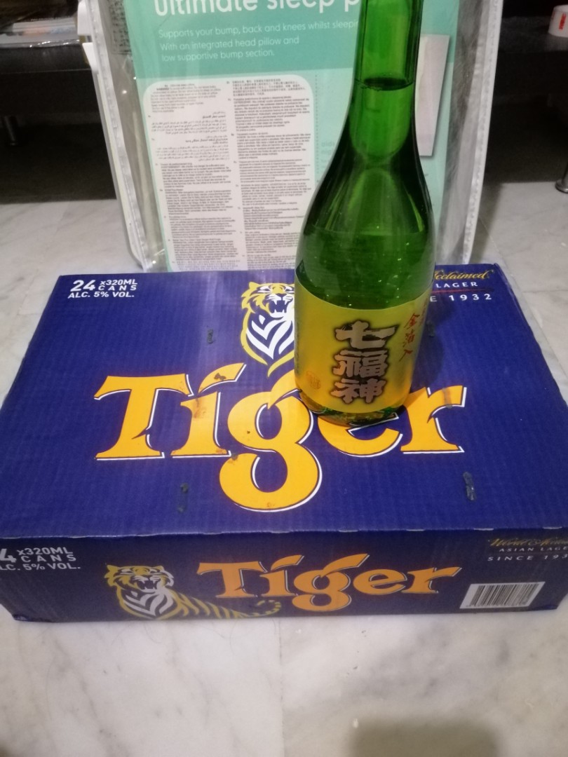 1 Case of Tiger Beer and Special Sake, Food & Drinks, Alcoholic ...