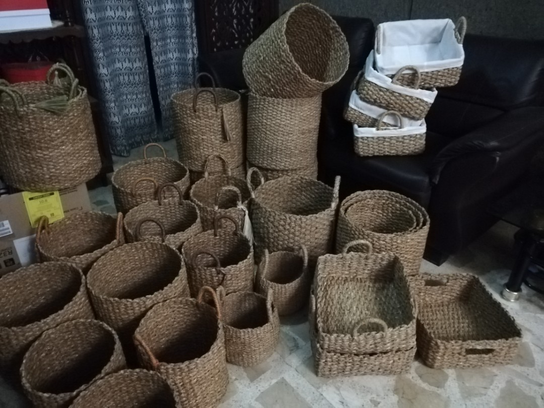Assorted Native Baskets, Furniture & Home Living, Home Improvement ...