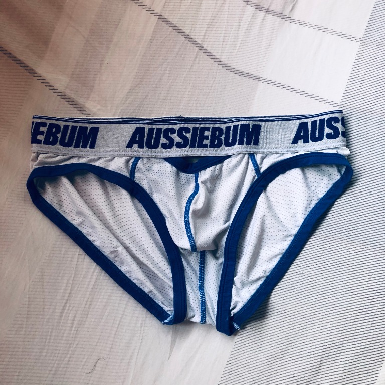 New! AussieBum RIOT mesh men's underwear - Brief (fit M), Men's Fashion ...