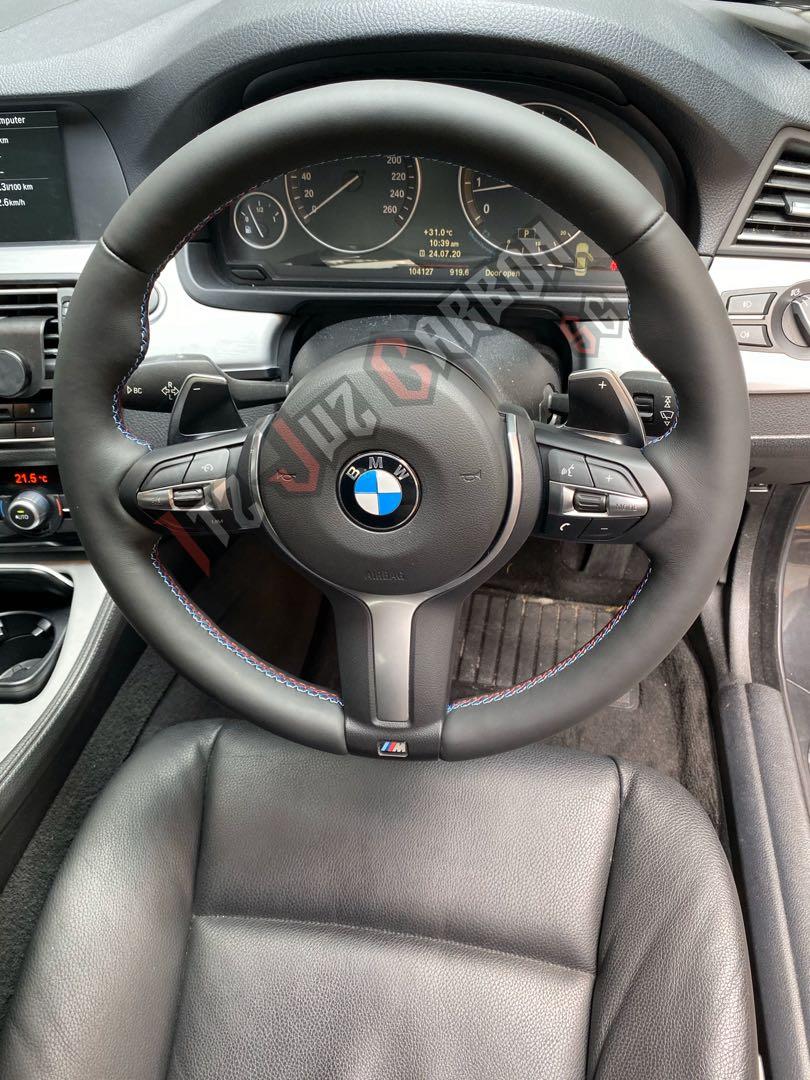 BMW F10 M sport paddle shifter steering upgrade, Car Accessories ...