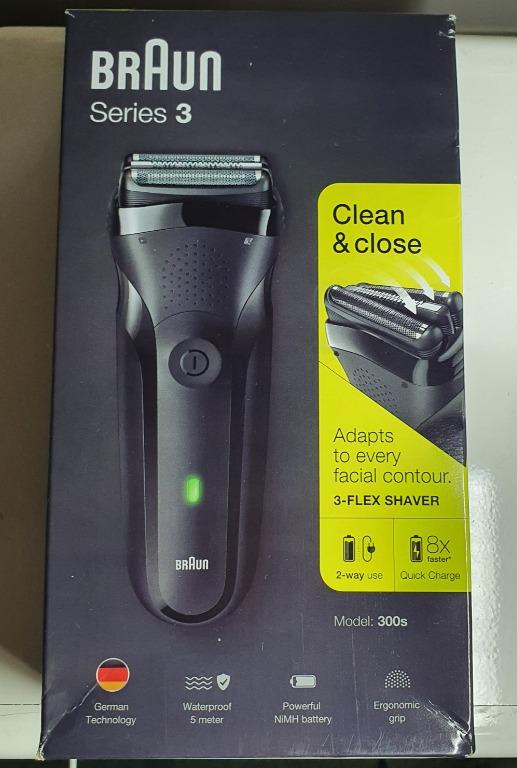 Braun Series 3 300s Electric Shaver for Men / Rechargeable Electric ...