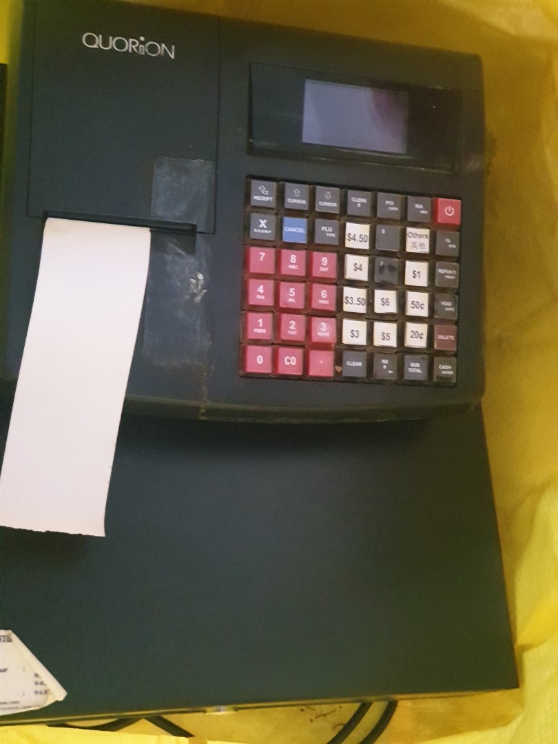 Cashier machine, TV & Home Appliances, Washing Machines and Dryers on ...