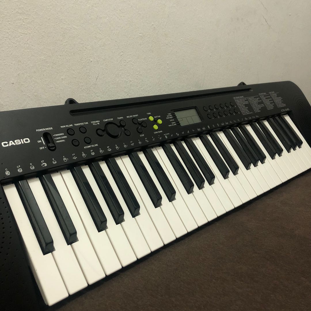 CASIO CTK-245 Keyboard, Hobbies & Toys, Music & Media, Musical Instruments on Carousell