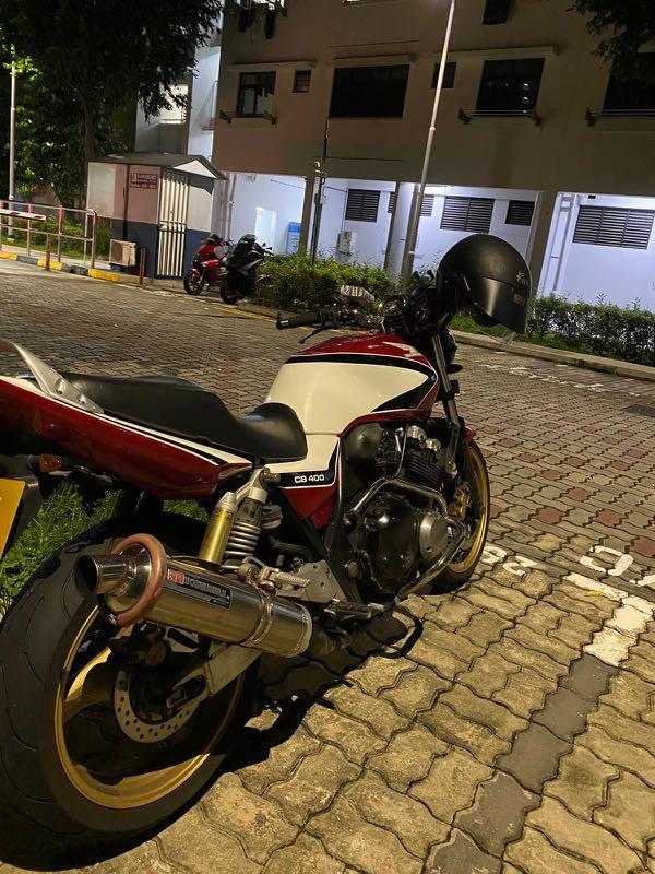 CB400 YOSHIMURA Pipe W/ Cert, Motorcycles, Motorcycle Accessories on ...