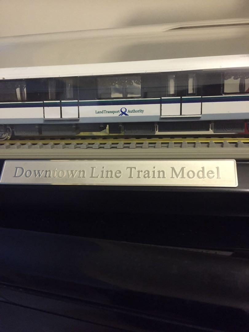 Downtown Line DTL LTA Knackstop MRT TRAIN Model 1/87 scale, Toys ...
