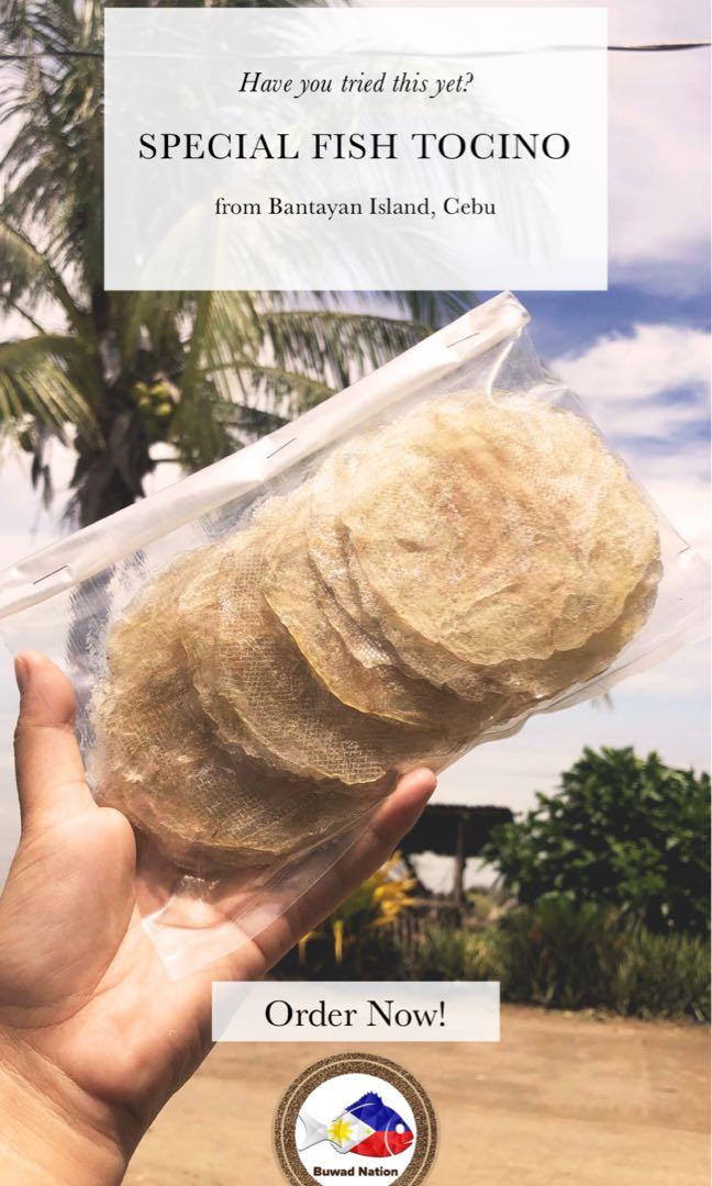 Dried Fish Tocino from Bantayan Island, Cebu 250g, Food & Drinks, Fresh ...