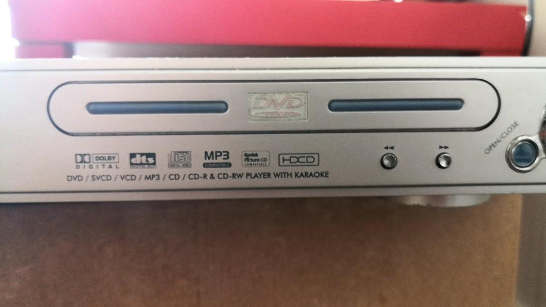 DVD VCD MP3 CD player with Karaoke, Hobbies & Toys, Music & Media, CDs ...