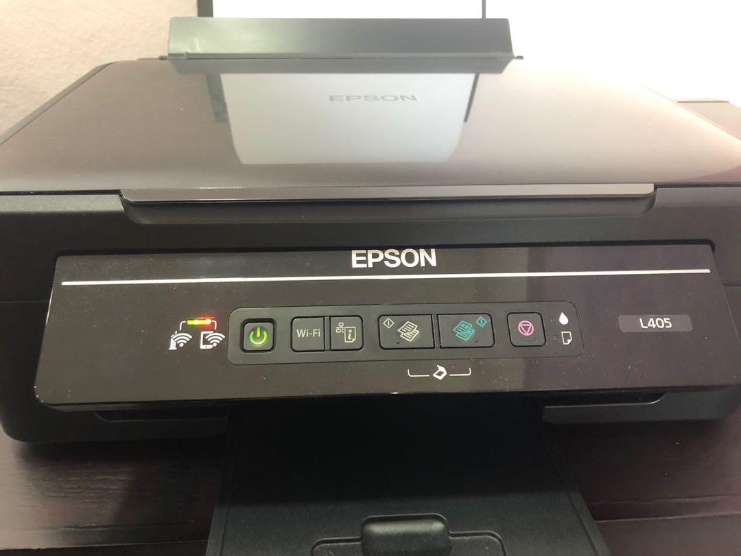 Epson L405 ecotank mint condition printer, Computers & Tech, Printers ...