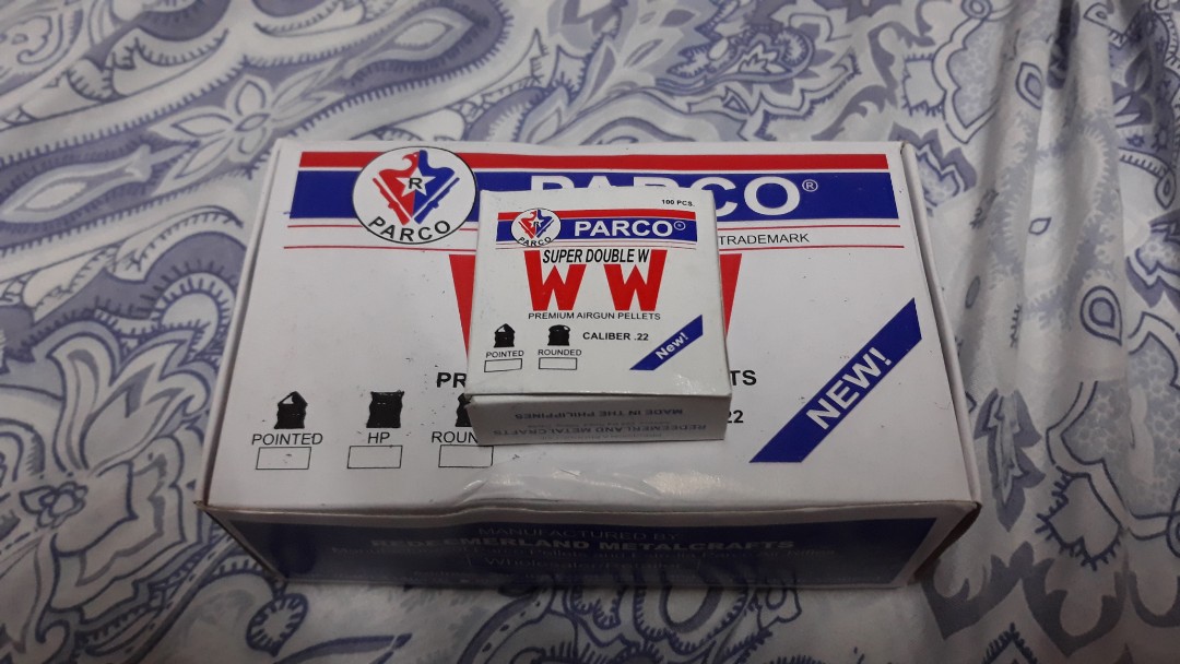 Estrella Parco Double Rounded.22 caliber airgun pellets, Sports ...
