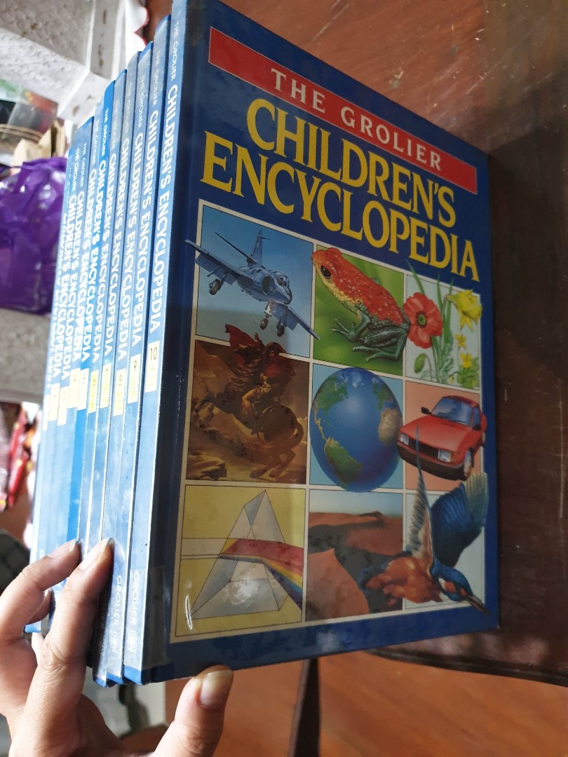 THE GROLIER CHILDREN'S ENCYCLOPEDIA VOLUME 1-10, Hobbies & Toys, Books ...