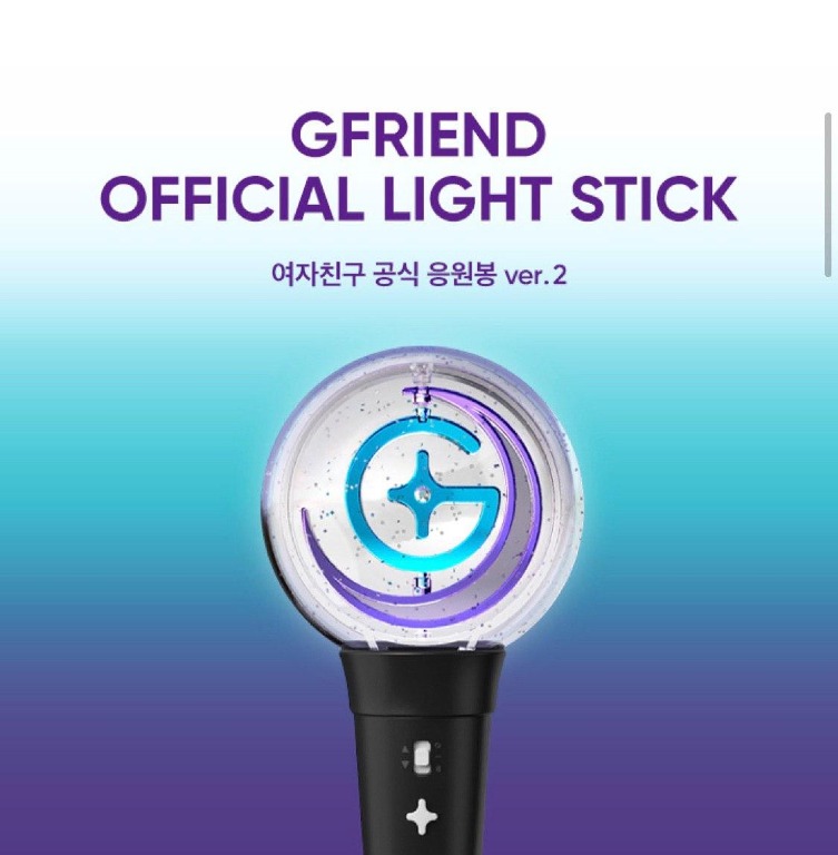 GFRIEND Official Lightstick Version 2, Hobbies & Toys, Memorabilia ...